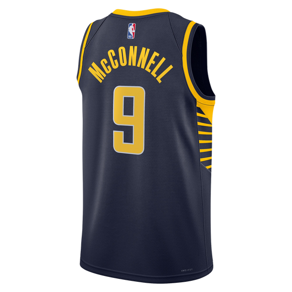 Indiana Pacers Navy Icon Jersey T.J. McConnell #9 – The 90+ Minute
